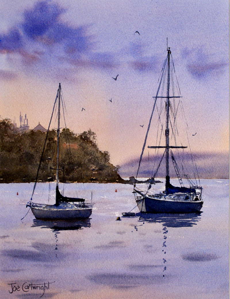 Watercolor Paintings Boats and the Sea Gallery: Seascapes Watercolor Paintings Boats and the Sea Gallery: Seascapes