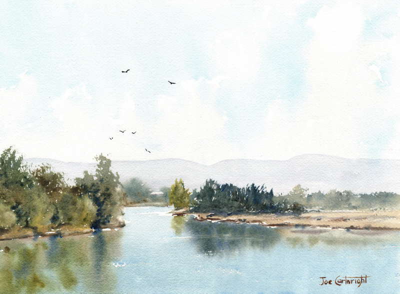 Watercolor Painting River Gallery