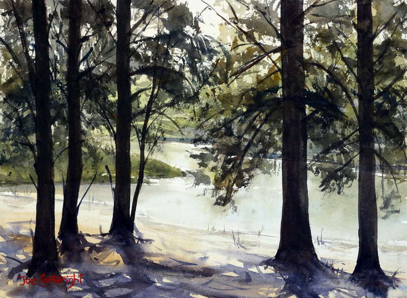 Watercolor Painting River Gallery