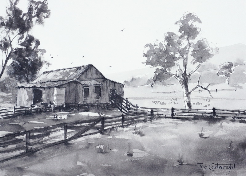 Pen and Ink demonstrations on Patreon - Painting With Watercolors